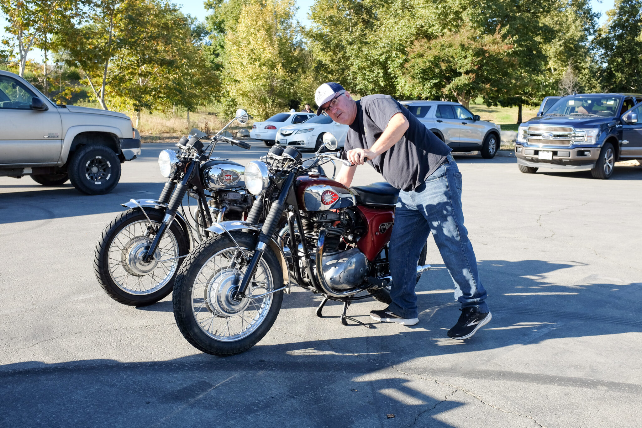 British Motorcycle Enthusiasts Flood Hansen Dam – Jimmy Mac On Two Wheels